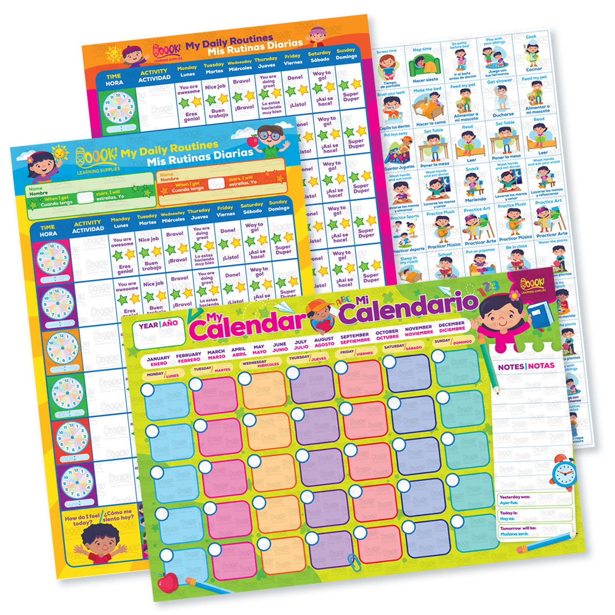 Mis Rutinas Diarias (Imprimible) – OOOK! Learning Supplies